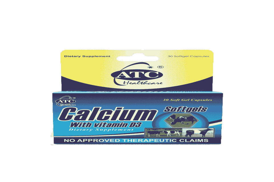 ATC Calcium / Vitamin D3 SoftGel Capsule 30's price in the Philippines ...